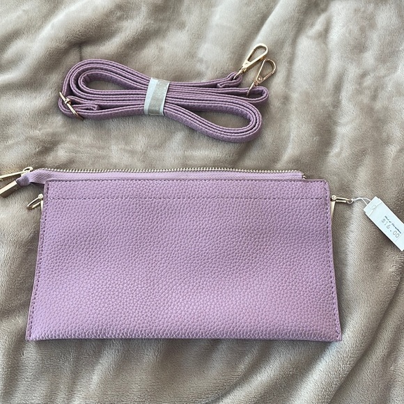 Bags | Purple Crossbody Bag | Poshmark